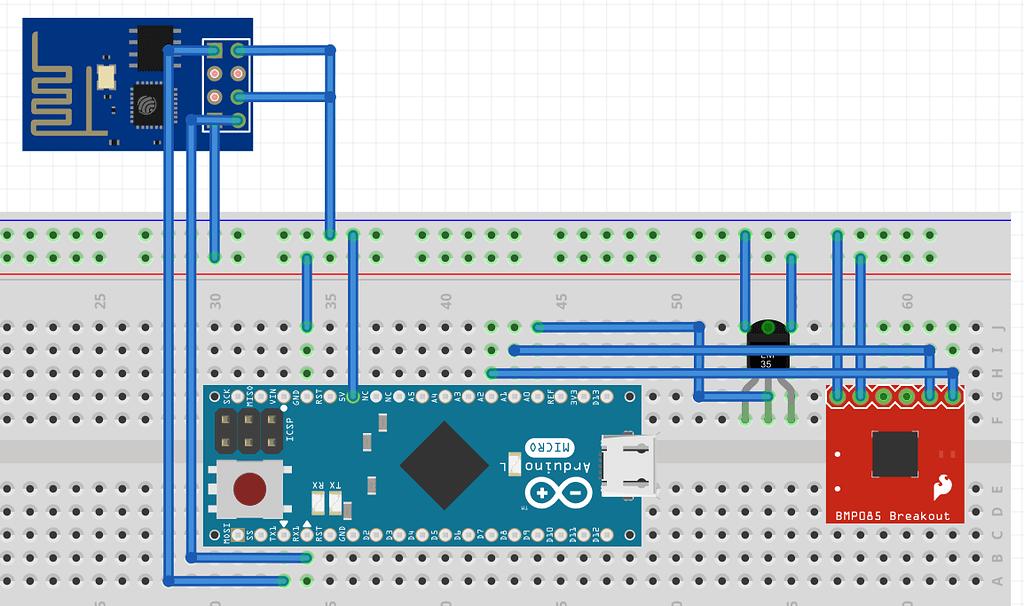 How connect arduino micro via esp8266 - Hardware - The Internet of Thinger