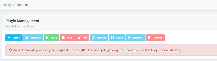 Can t Install Node Red At My Host The Internet Of Thinger