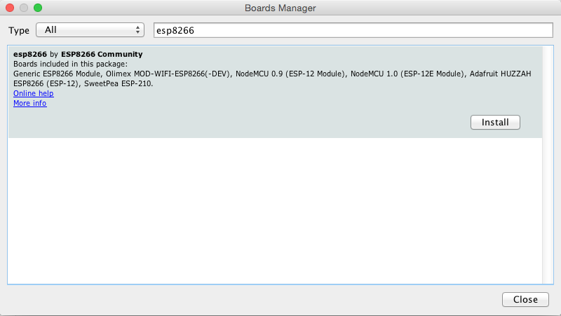 ESP8266 with Arduino IDE - How-To - The Internet of Thinger